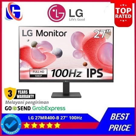Jual Monitor LG 27MR400-B 27'' 100Hz Full HD Display with AMD FreeSync ...
