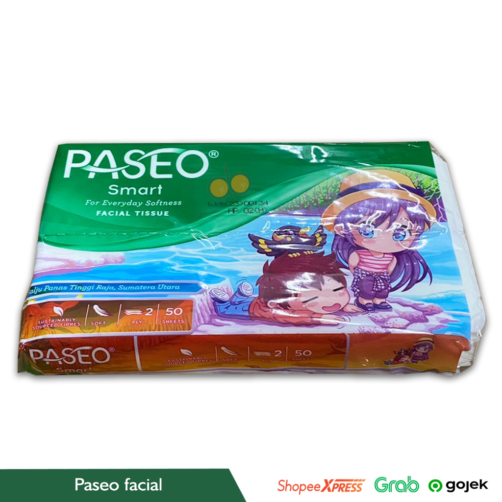 Jual Paseo smart travel pack 50's 2 ply Tissue wajah kemasan mini ...
