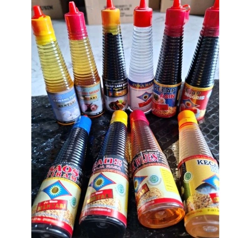 Jual Penyedap Rasa isi 10 (kecap,saos,minyak) | Shopee Indonesia