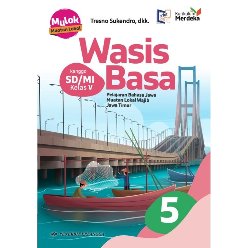 Jual Mulok : Wasis Basa SD/MI kelas 1,2,3,4,5 Kurikulum Merdeka ...