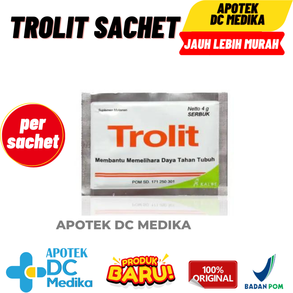 Jual TROLIT /SACHET | Shopee Indonesia