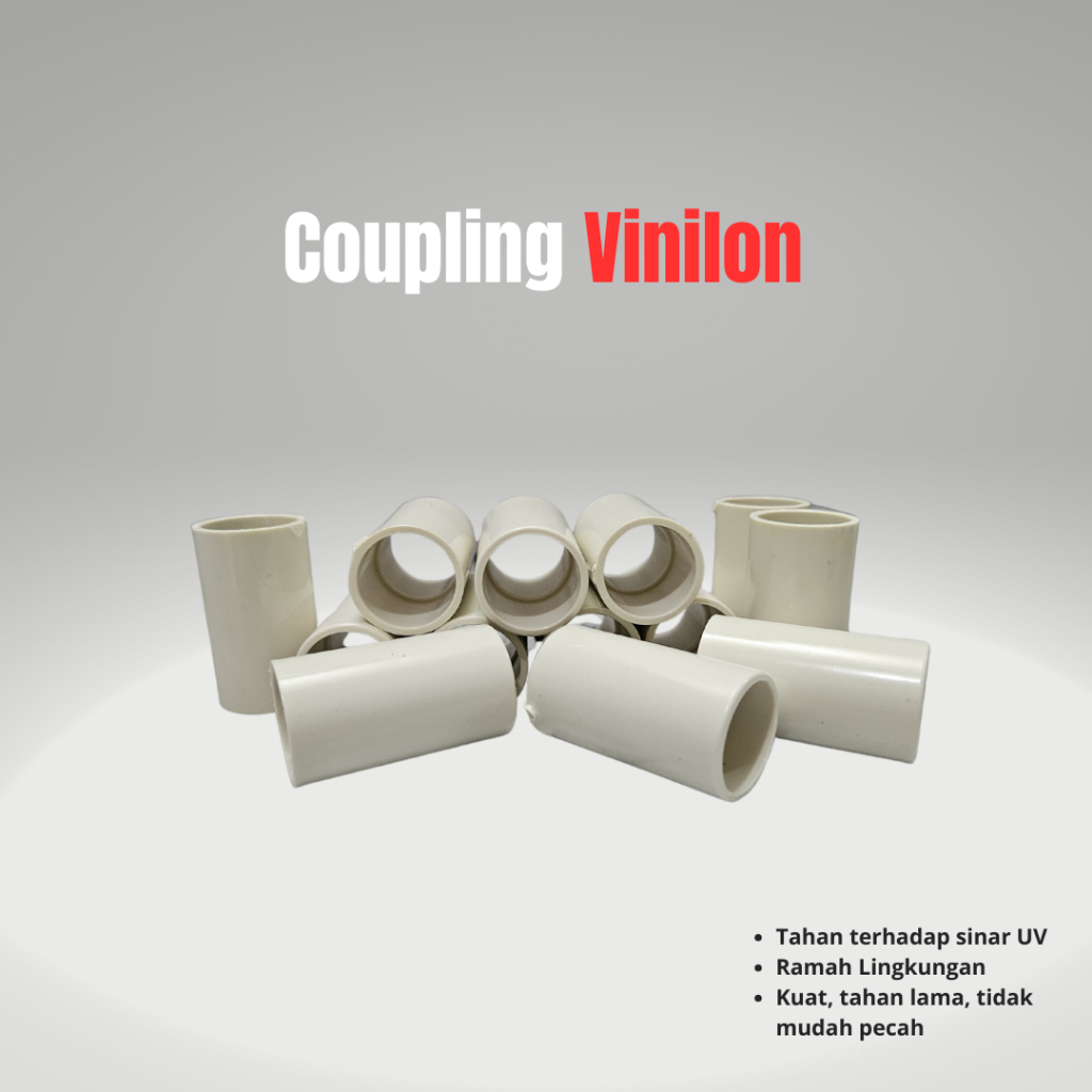 Jual Coupling Vinilon/Sok Coupling Sambungan Pipa Listrik/ Socket ...