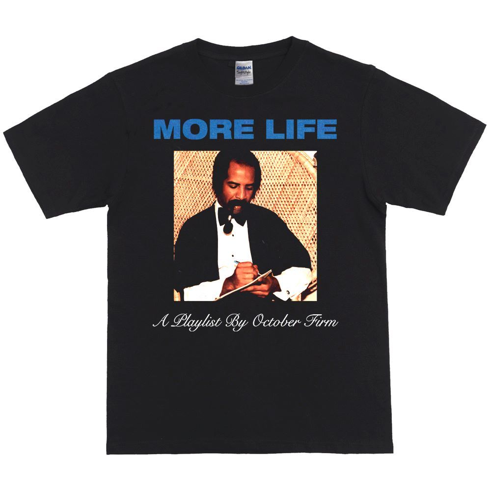 Jual KAOS RAP TEE DRAKE "MORE LIFE"//TSHIRT DRAKE//BAJU RAP DRAKE ...