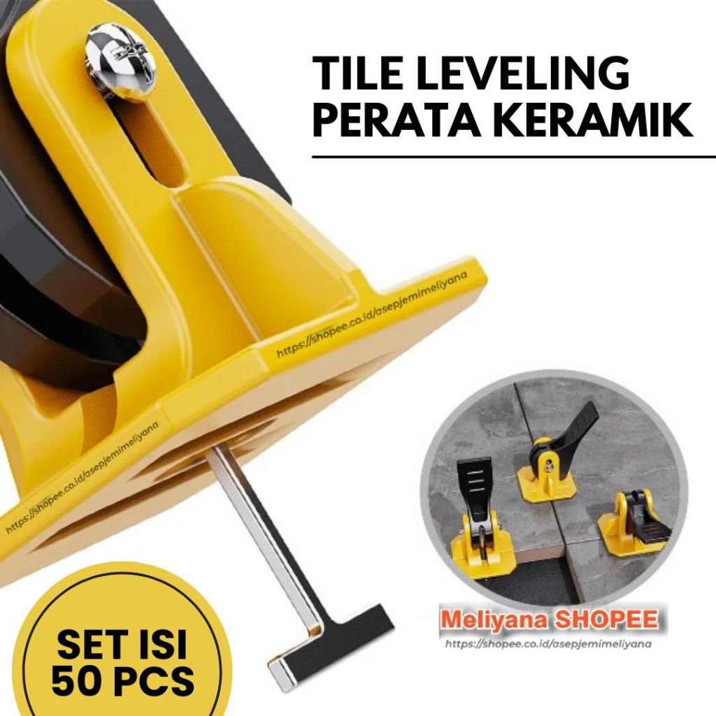 Jual Perata Leveling Spacer Nat Gap Granit Keramik 50pcs Reusable ...