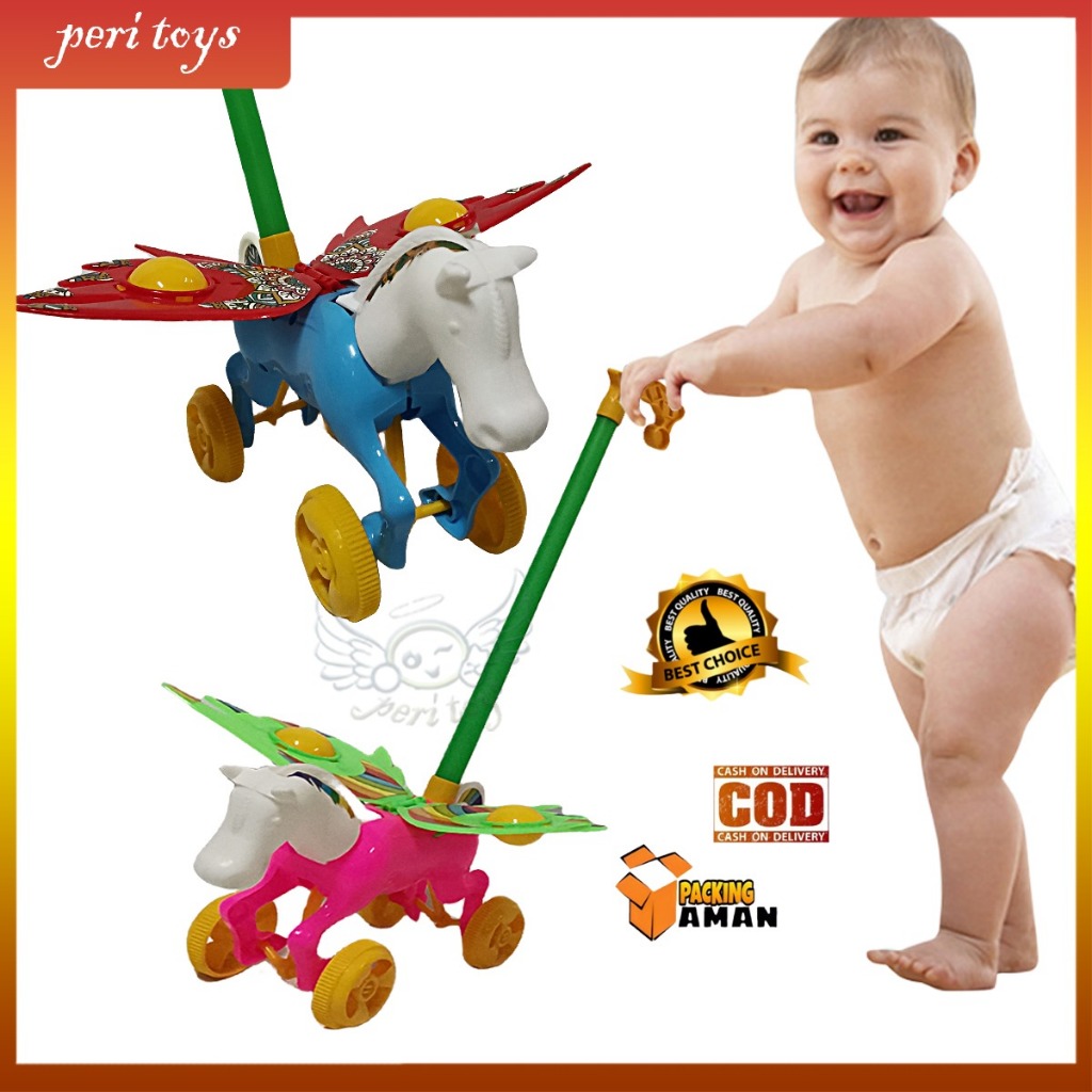 Jual Mainan Anak/Mainan Dorongan/Mainan Otok Otok/Mainan Kuda Dorong ...