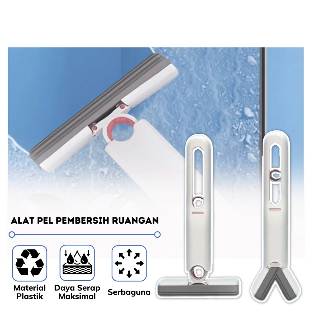 Jual CLAIYDREAM Alat Pel Mini / Portable Mop / Kain Pel Spons Busa ...