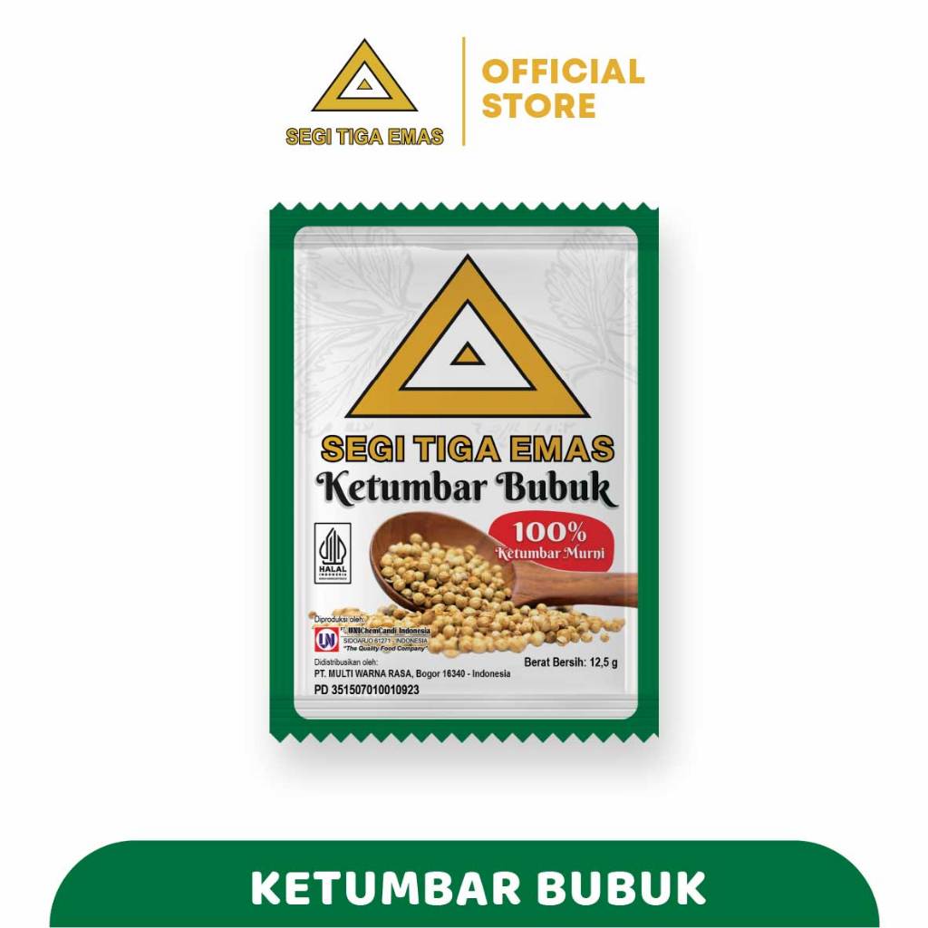 Jual Segi Tiga Emas Ketumbar Bubuk 1 Renceng | Shopee Indonesia