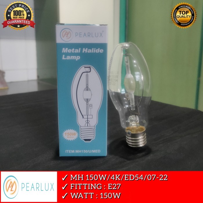Jual Lampu Metal Halide 150 Watt Pearlux Metal Halide Lampu cumi luna maya 150w Pearlux E27 ...