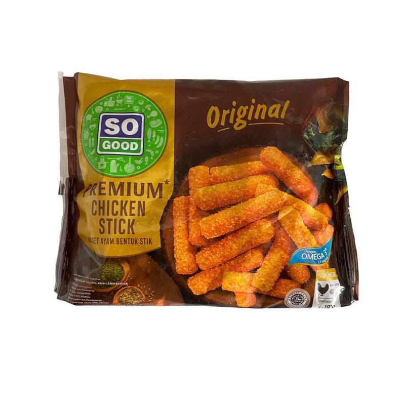 Jual So Good Chicken Nugget Premium Stick 400gr | Shopee Indonesia