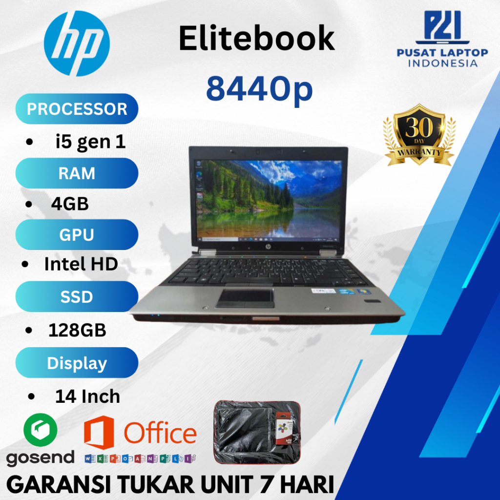 Jual Hp elitebook 8470p/8460p/8440p i5 gen 3 Ram 4 Second Original ...