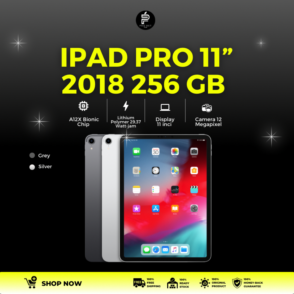 Jual IPAD PRO 2018 11 INCH (GEN-1) | Shopee Indonesia