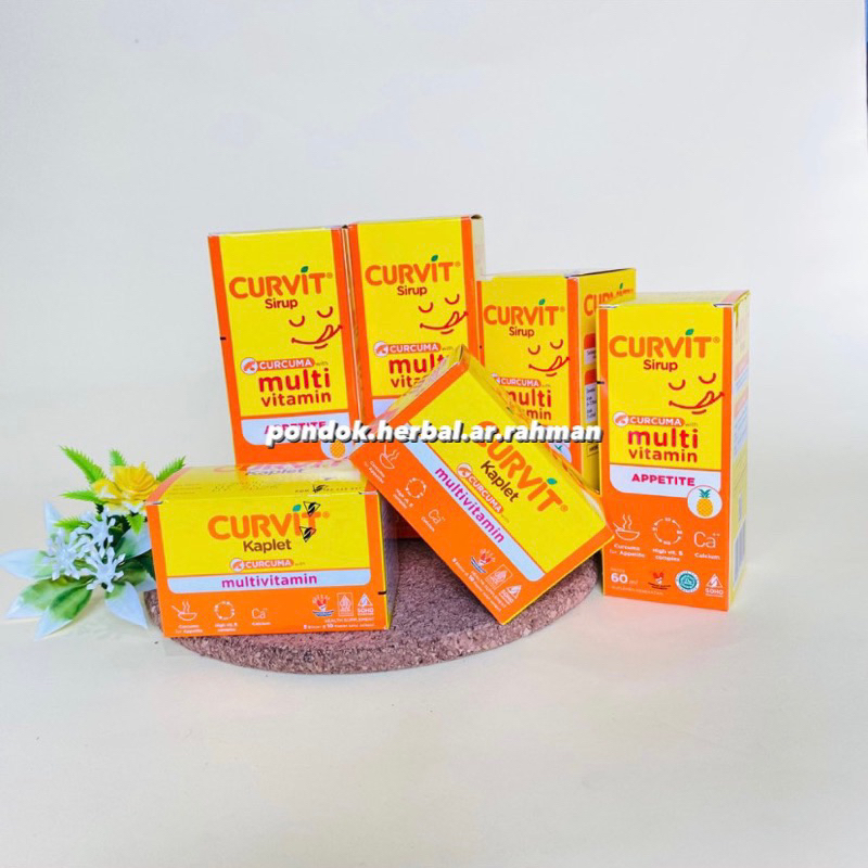 Jual CURVIT SIRUP DAN TABLET SUPLEMEN KESEHATAN | Shopee Indonesia