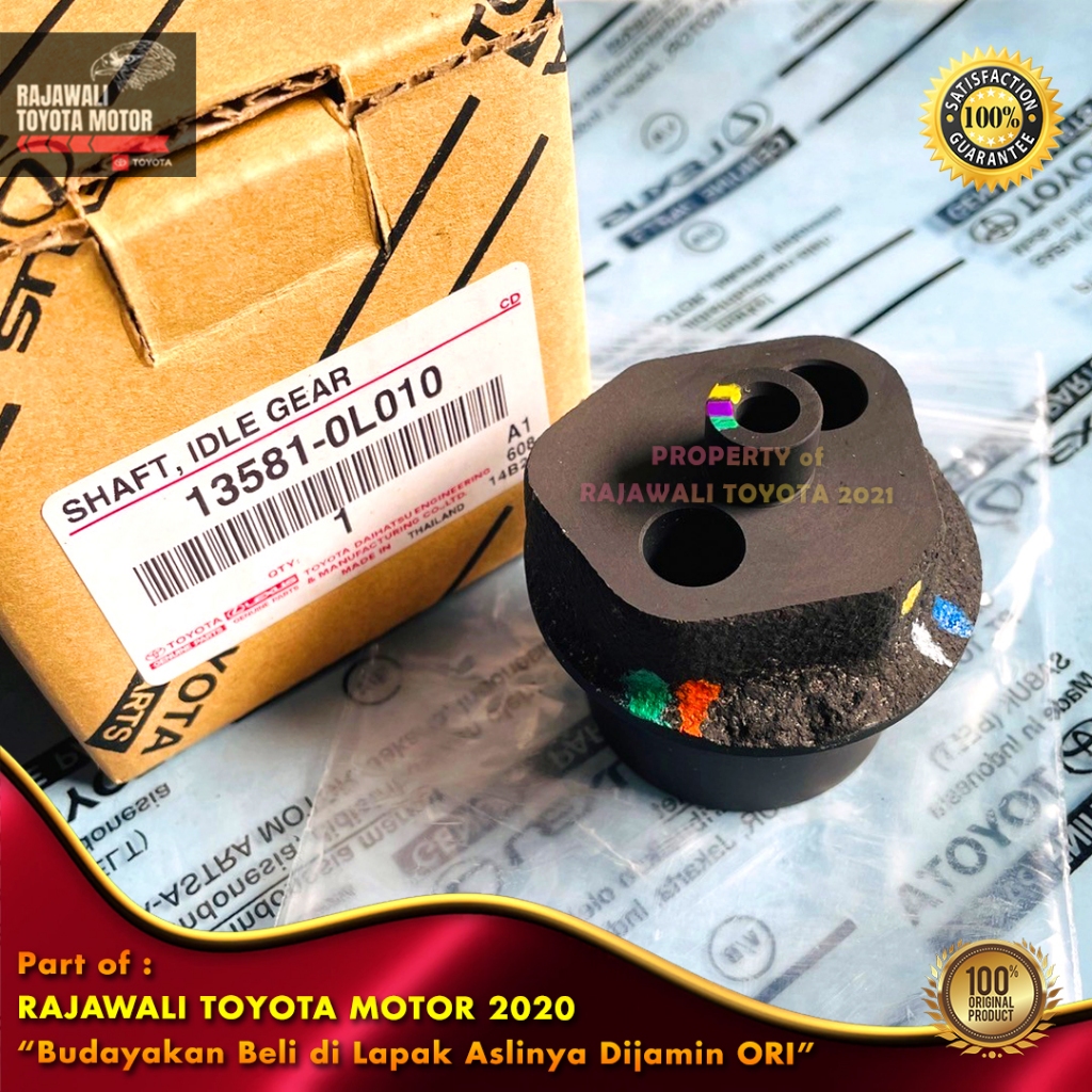 Jual Shaft As Idle Gear Innova, Fortuner & Hilux 2500cc 3000cc Gigi New ...