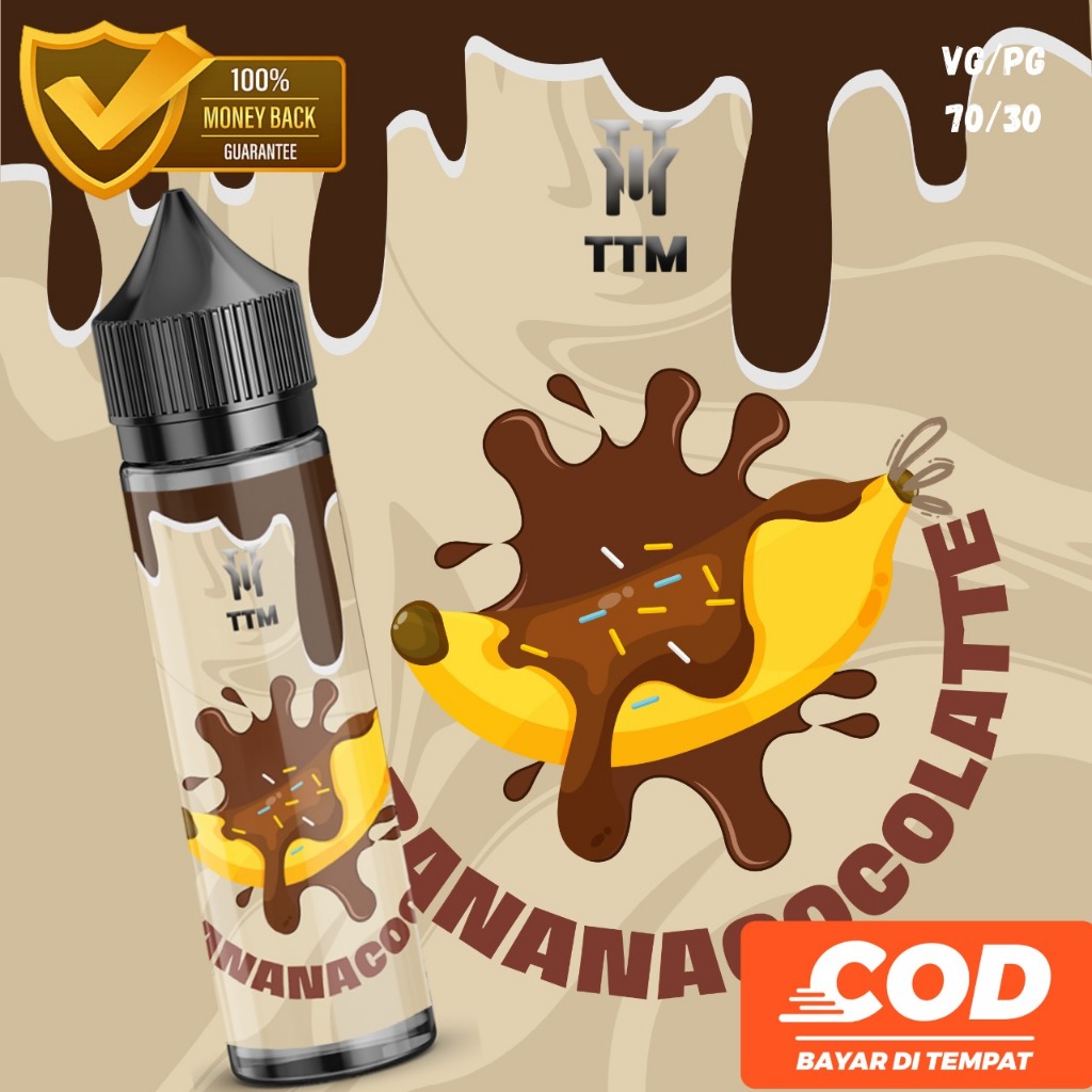 Jual Liquids 60ml banana coklat cream dan all varian likuids paling ...