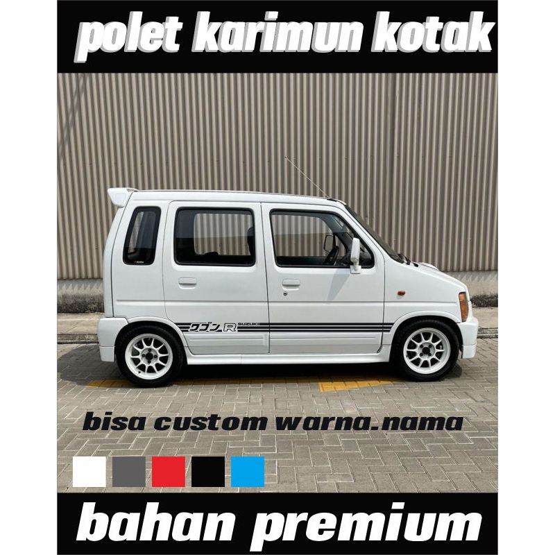 Jual polet list pinggir karimun kotak. suzuki karimun kotak | Shopee ...