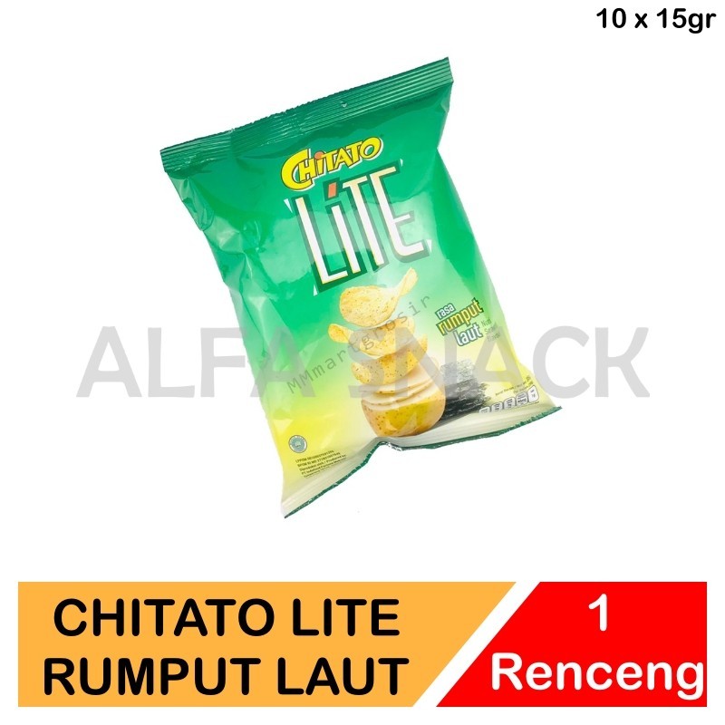 Jual Chitato Lite Rumput Laut Kemasan Renceng 10 x 14 gram | Shopee ...