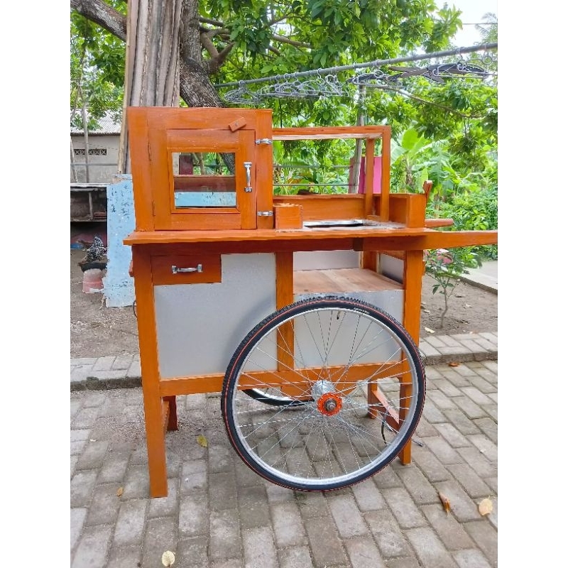 Jual Gerobak Telur Gulung / Sempol Ayam / Cireng | Shopee Indonesia