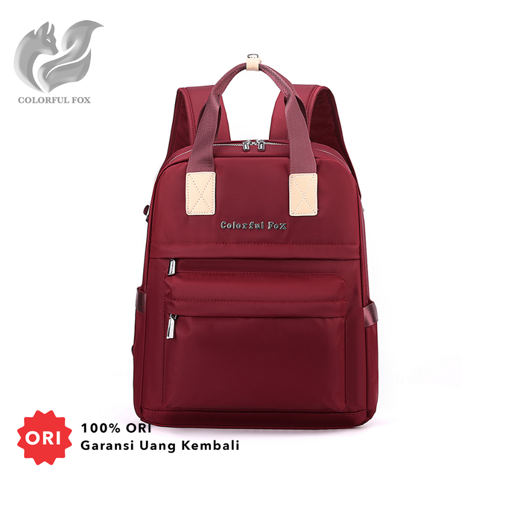 Jual COLORFUL FOX 2367 Tas Ransel Wanita Backpack Wanita Remaja Tas ...