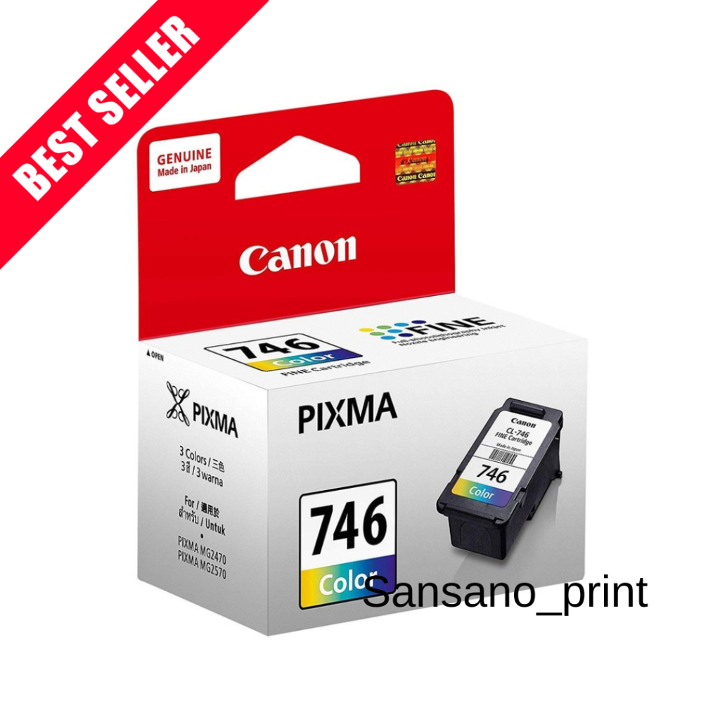 Jual Cartridge Tinta Canon CL746 CL 746 CL-746 MG2570 MX497 | Shopee ...