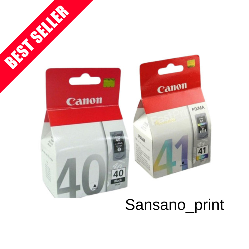 Jual Tinta Cartridge Canon 40 black + 41 colour iforP1200, iP1300 ...