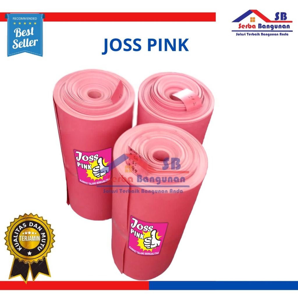 Jual Karpet Talang Pink JOSS PINK Lebar 55 cm per Meter | Shopee Indonesia