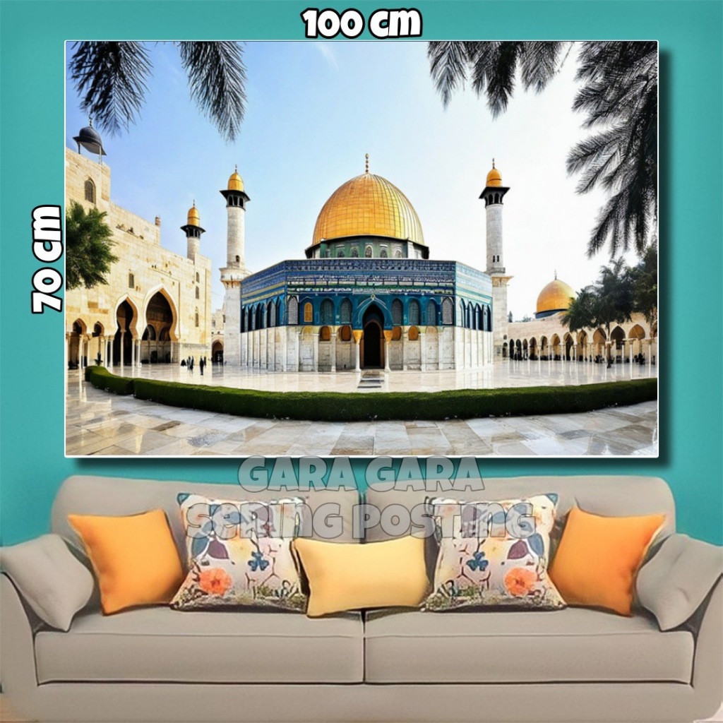 Jual Walldecor Poster Masjid AL AQSA PALESTINA BIG JUMBO code 81-100 ...