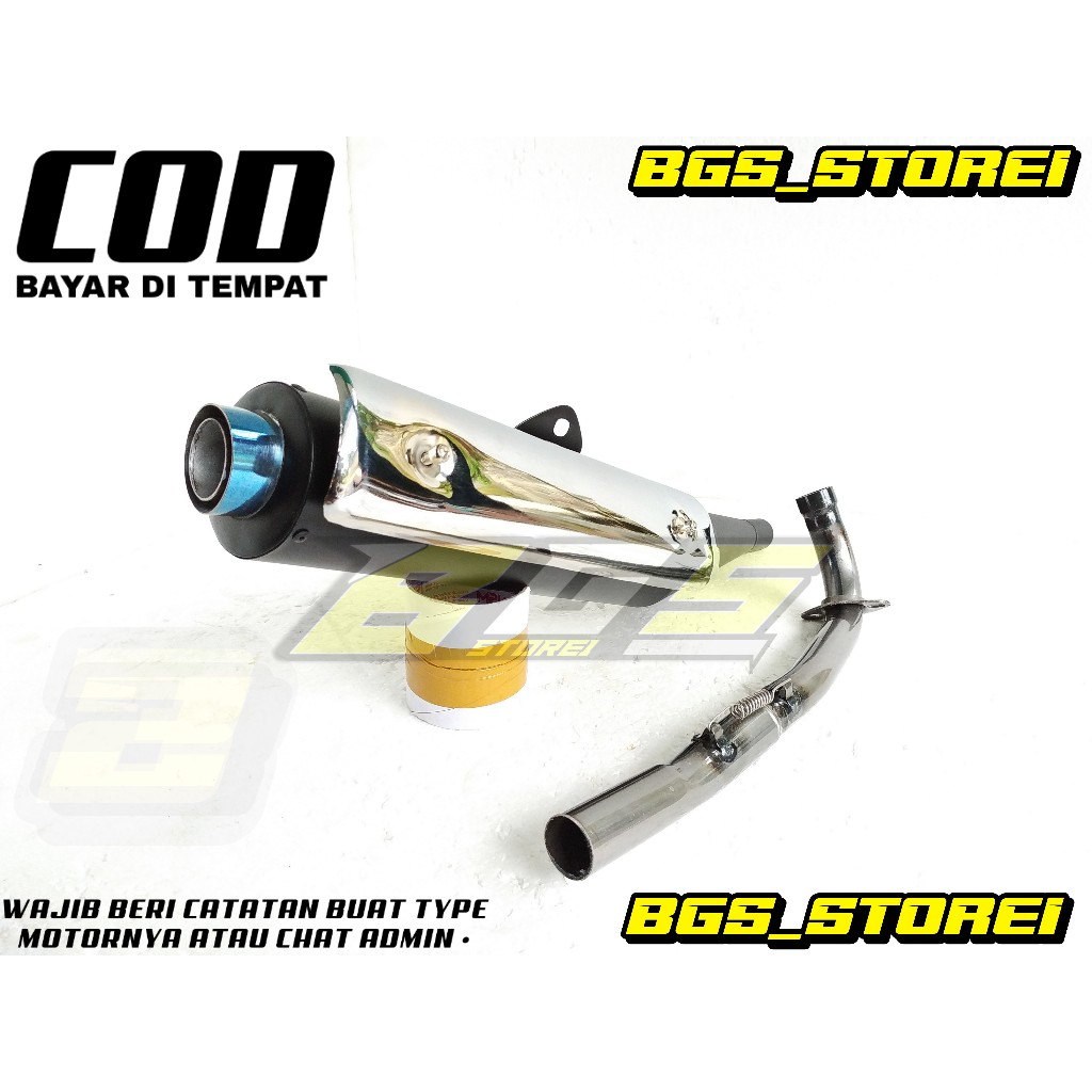 Jual KNALPOT TSUKIGI/STANDAR RACING SUPRA FIT SUPRA X 125 KHARISMA ...