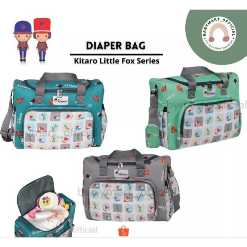 Jual DIAPER BAG KITARO LITTLE FOX SERIES | Shopee Indonesia