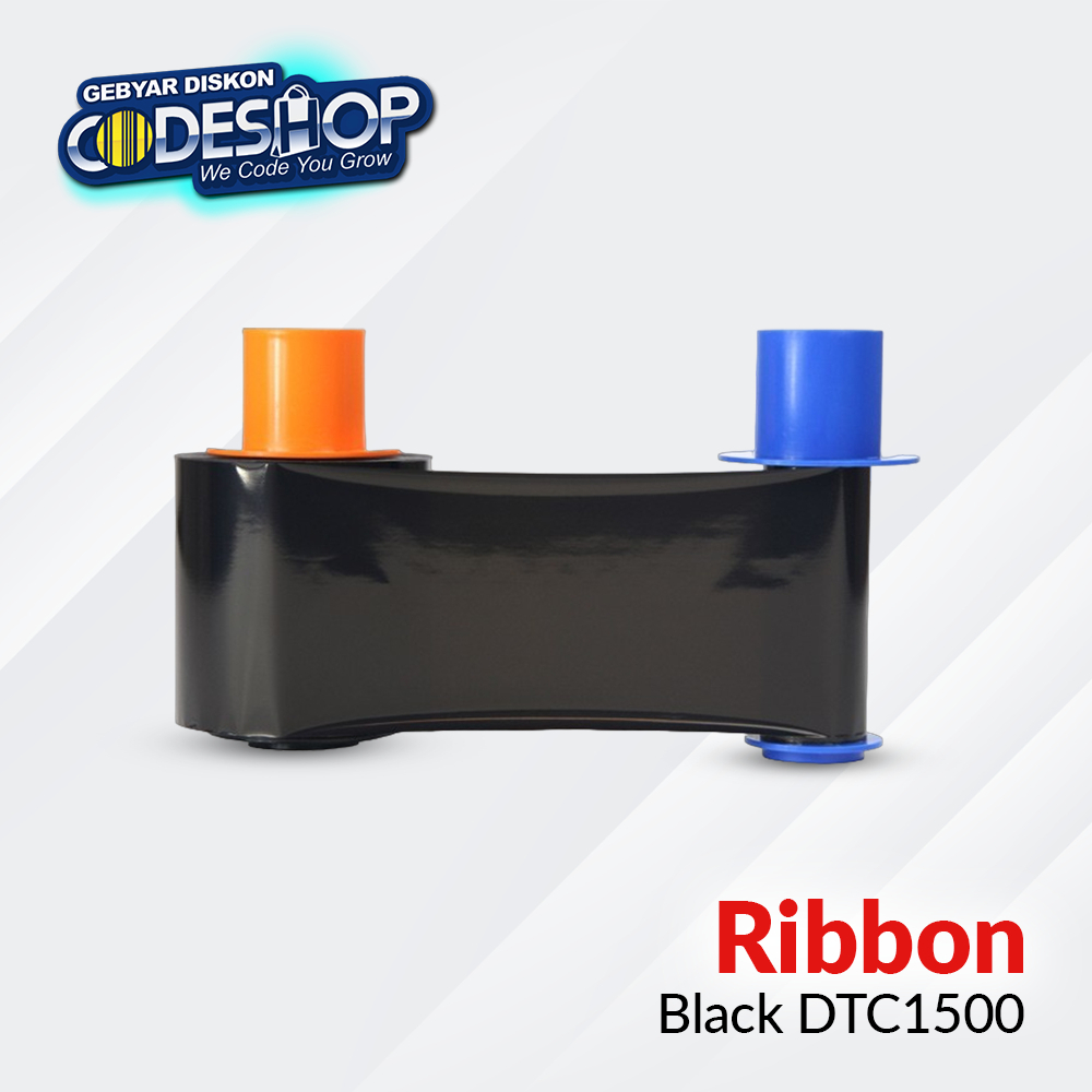 Jual Fargo DTC1500 Ribbon Black Resin 3000 Images Print 045616 Tinta ...