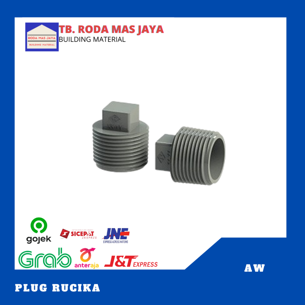 Jual Dop Drat Luar/Plug/Sumbat Pipa PVC Rucika | Shopee Indonesia