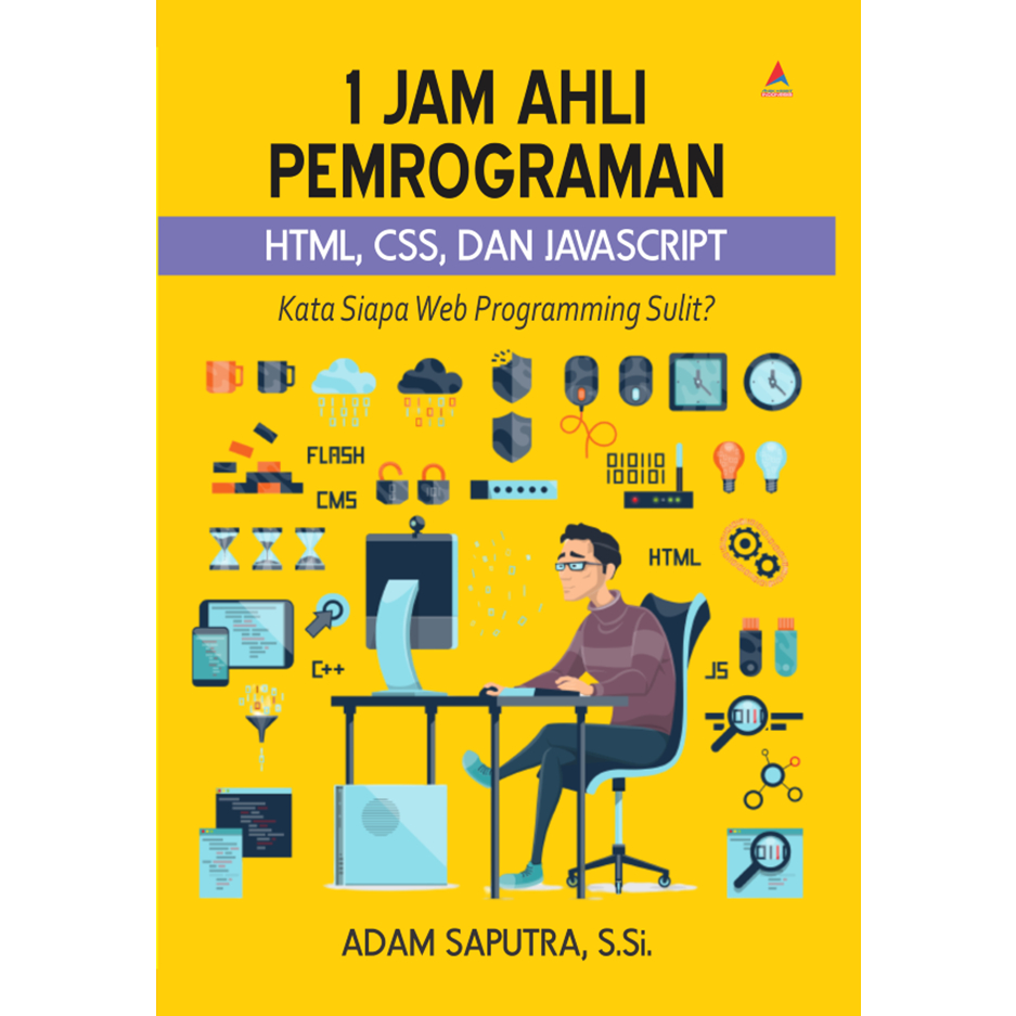 Jual Gramedia Bali Galeria-1 Jam Ahli Pemrograman : HTML, CSS, Dan ...