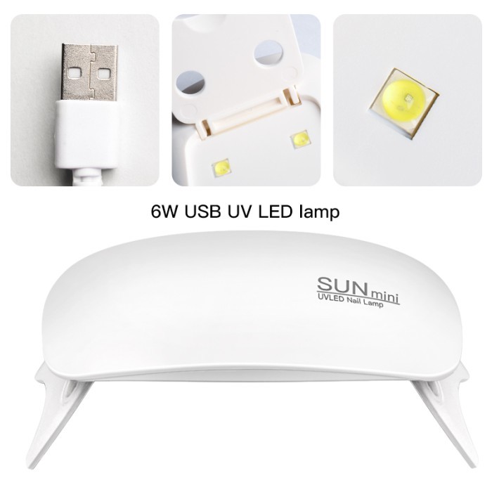 Jual Lampu UV Resin Sinar Cahaya Nail Art Sinar Pengeras Nail Dryer ...