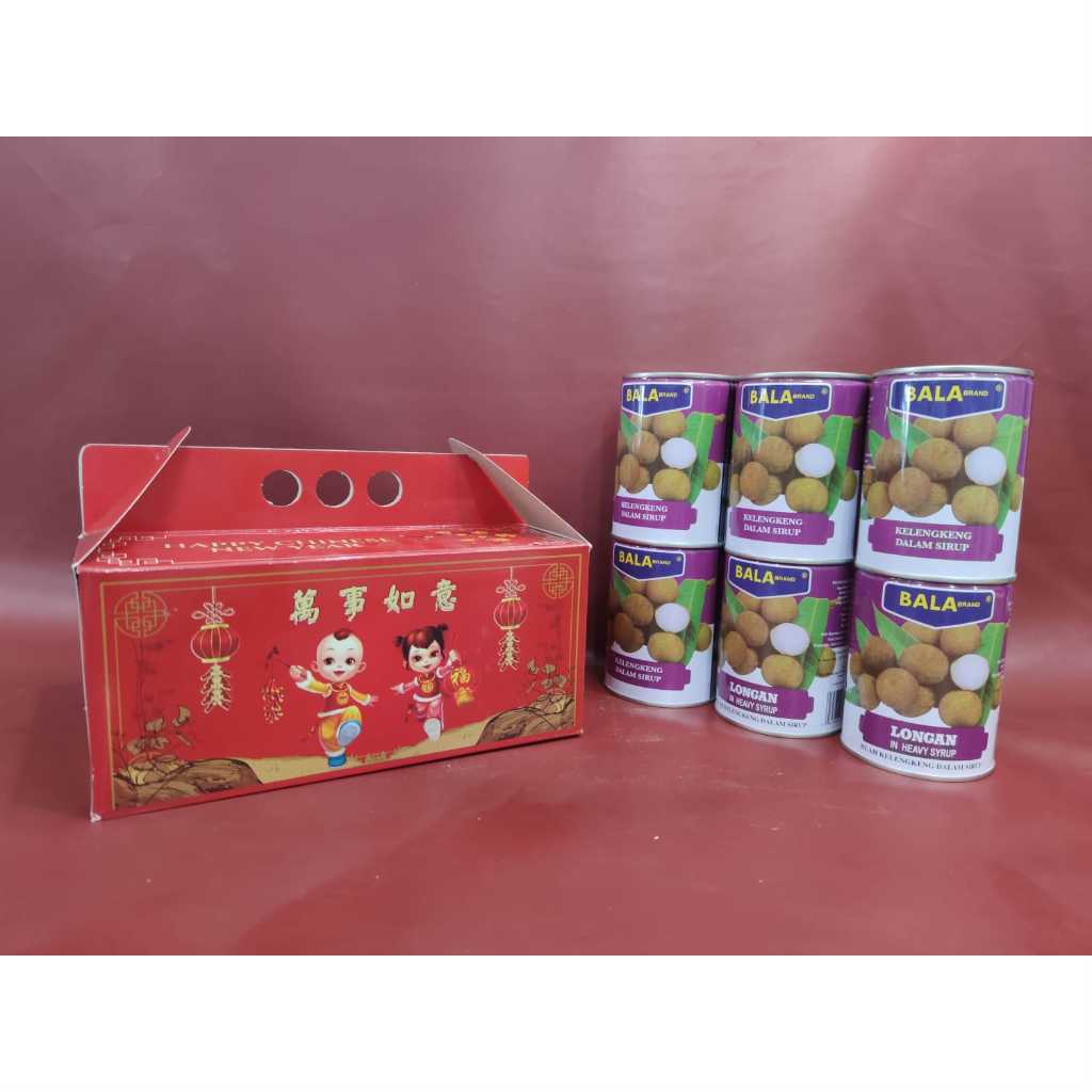 Jual Longan Bala Longan Dalam Kaleng Imlek Box Per 6 Pcs - Hadiah Imlek ...