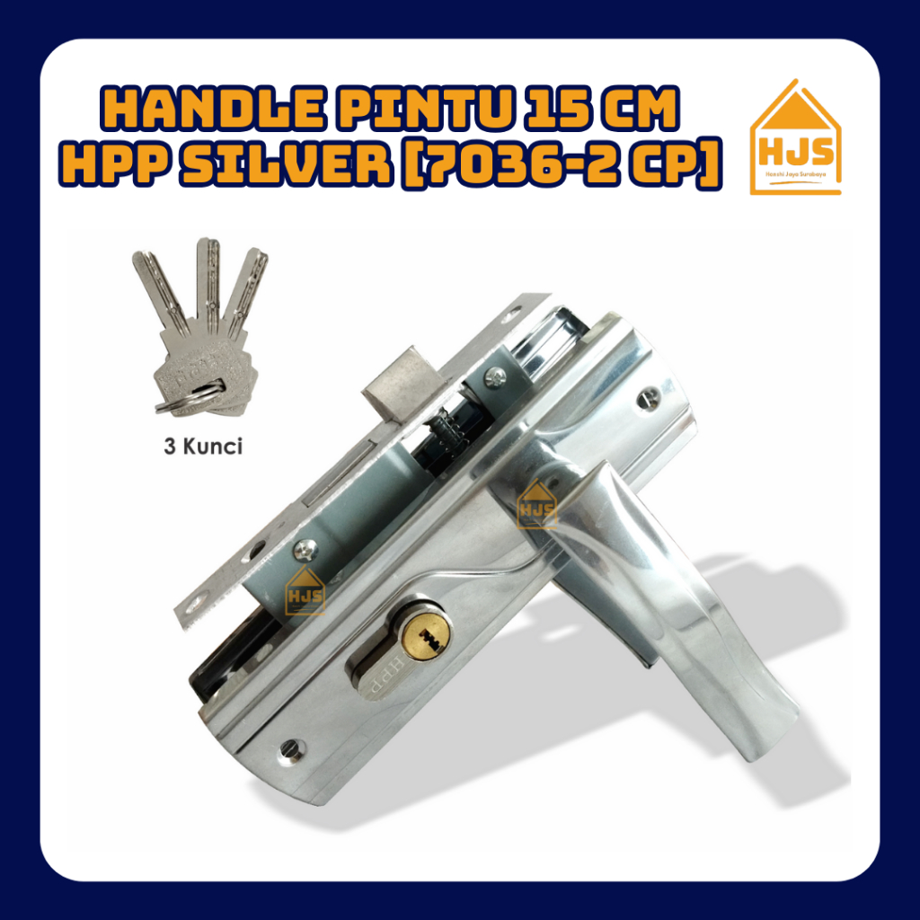 Jual Slot Kunci Handle Handel Hendel Pintu Rumah Set small kecil 15cm ...