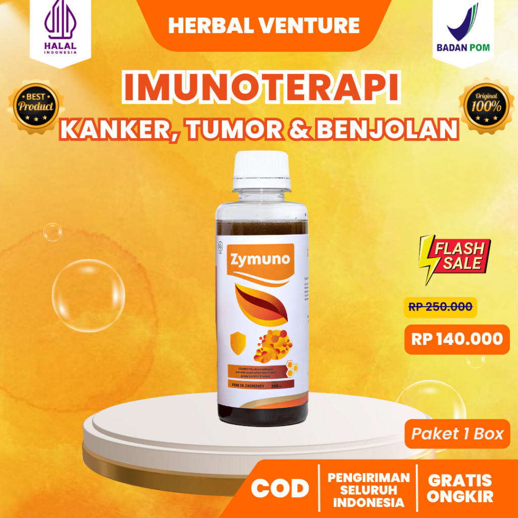Jual ZYMUNO ORIGINAL- ZYMUNO MADU HERBAL IMUNOTERAPI BENJOLAN KANKER ...