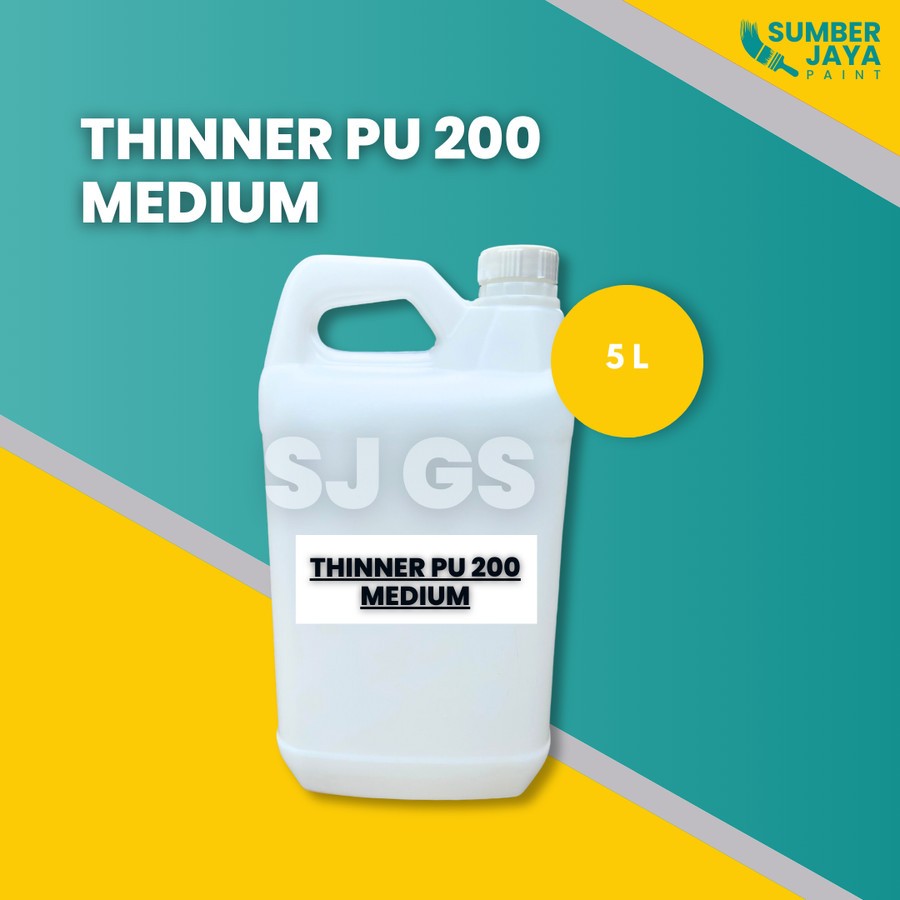 Jual Thinner PU 200 Medium 5 Liter | Shopee Indonesia