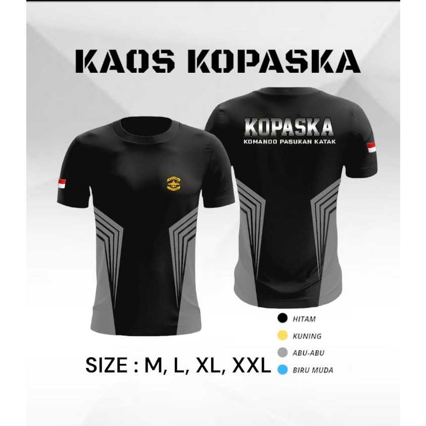Jual KAOS SABLON KOPASKA/ NEW JERSEY KOPASKA 2024 V.2 | Shopee Indonesia