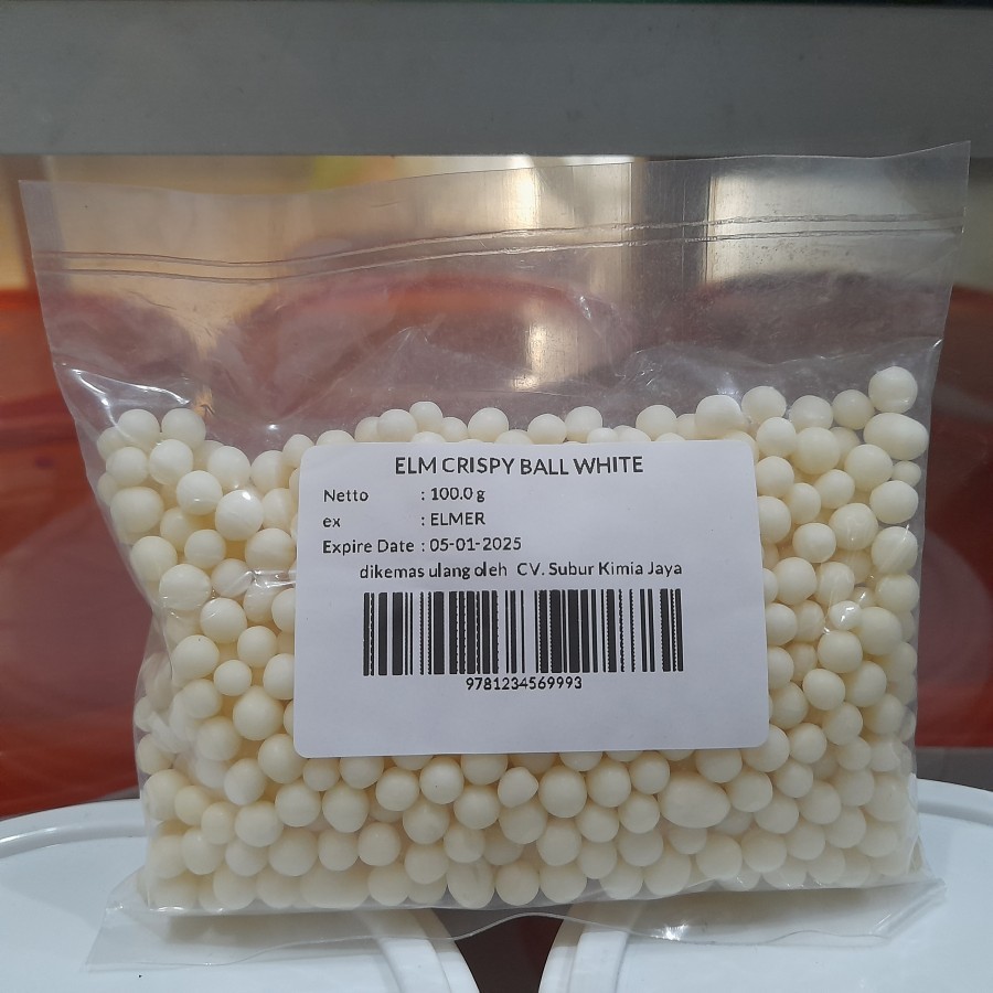 Jual Elmer Chocolate Crispy Ball 100 Gr / Butiran Coklat Bulat All ...