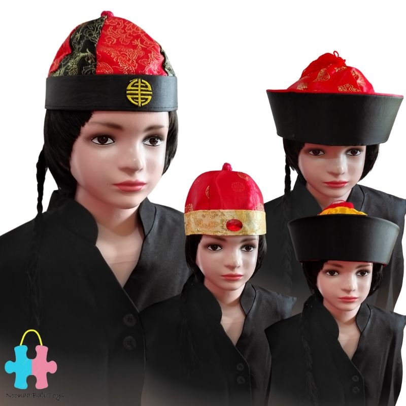 Jual Topi Imlek Topi Koko Kaisar Kostum Cosplay Chinese New Year ...