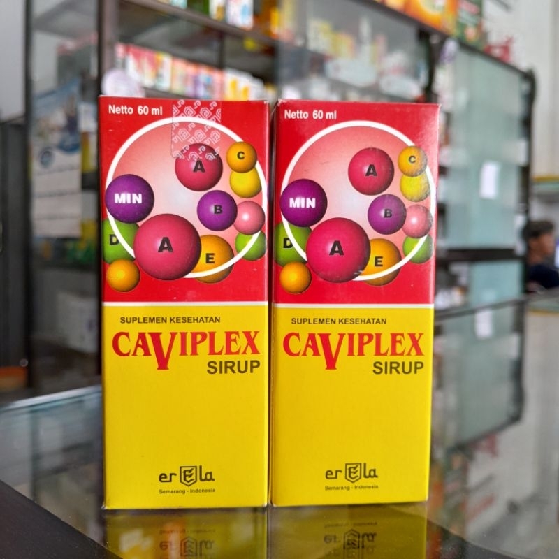 Jual CAVIPLEX SIRUP 60 ML II SUPLEMEN KESEHATAN ANAK DAN DEWASA ...