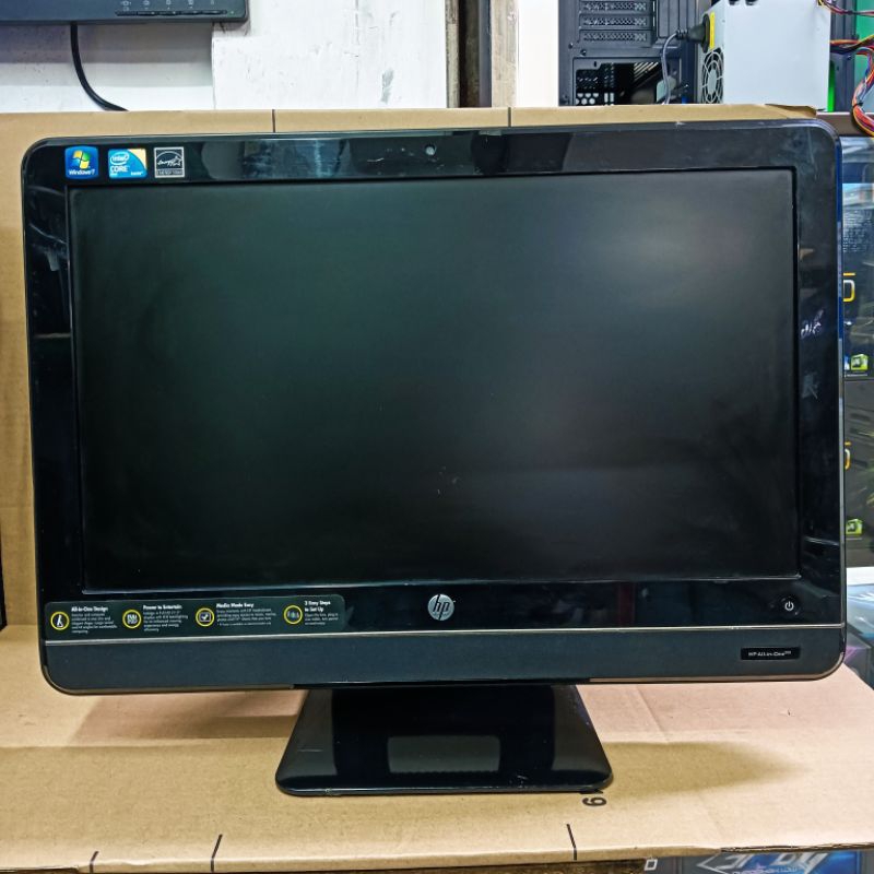 Jual PC All In One HP Core 2 Duo RAM 4GB HDD 500GB 22 INCHI FREE ...