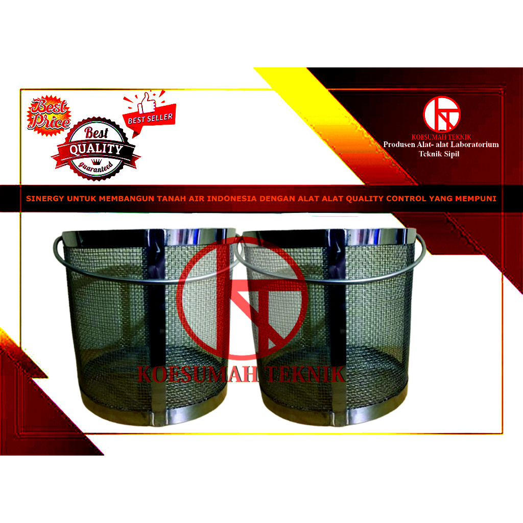 Jual Sample Basket For Specific gravity & Absorption of Coarse ...