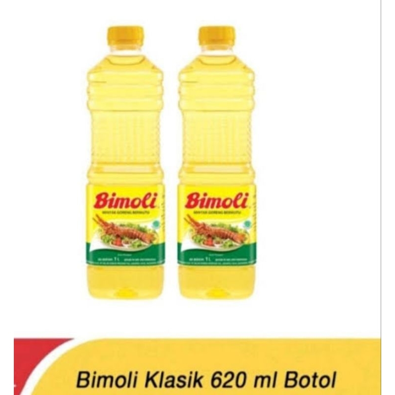 Jual Bimoli Classic 620 ml 1 botol minyak goreng | Shopee Indonesia