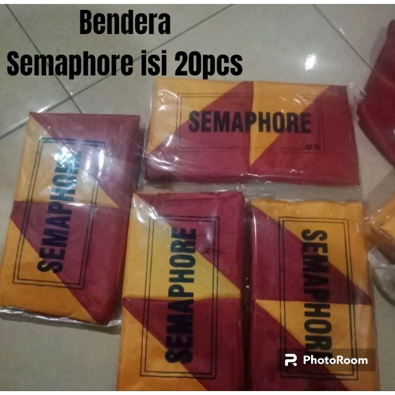 Jual bendera semaphore isi 20 pcs ukuran 35x35cm | Shopee Indonesia