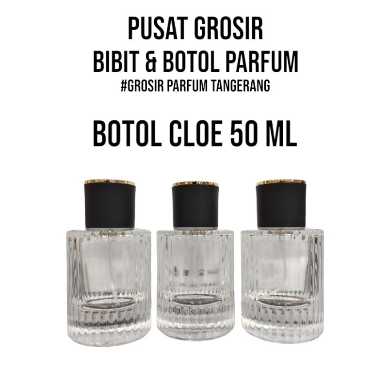 Jual BOTOL CLOE 50 ML WARNA HITAM DRAT PUTAR - BOTOL PARFUM | Shopee ...