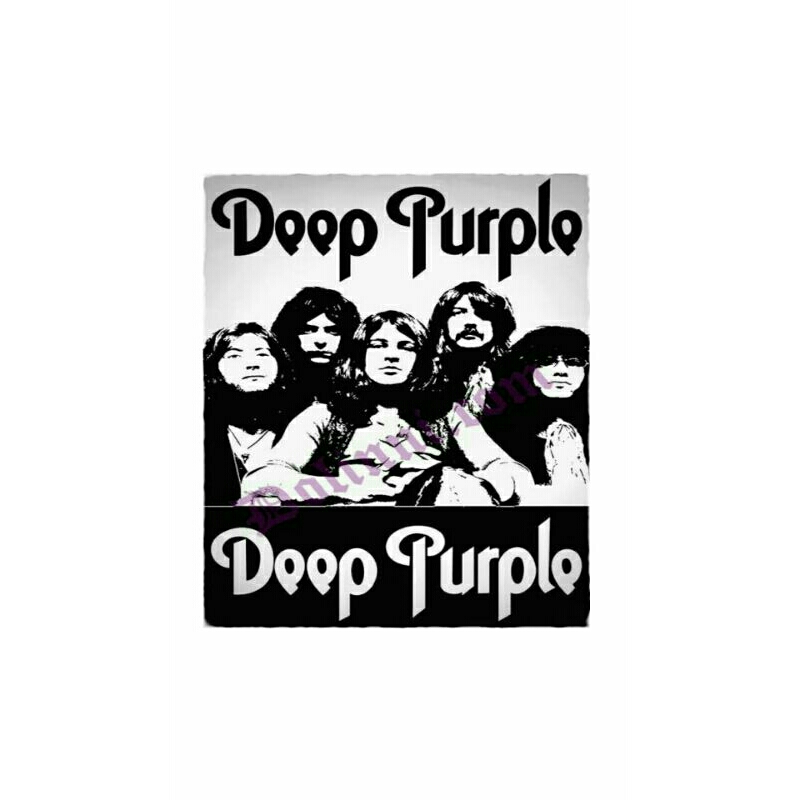 Jual sticker band rock deep purple uk besar dan bahan anti air kualitas ...