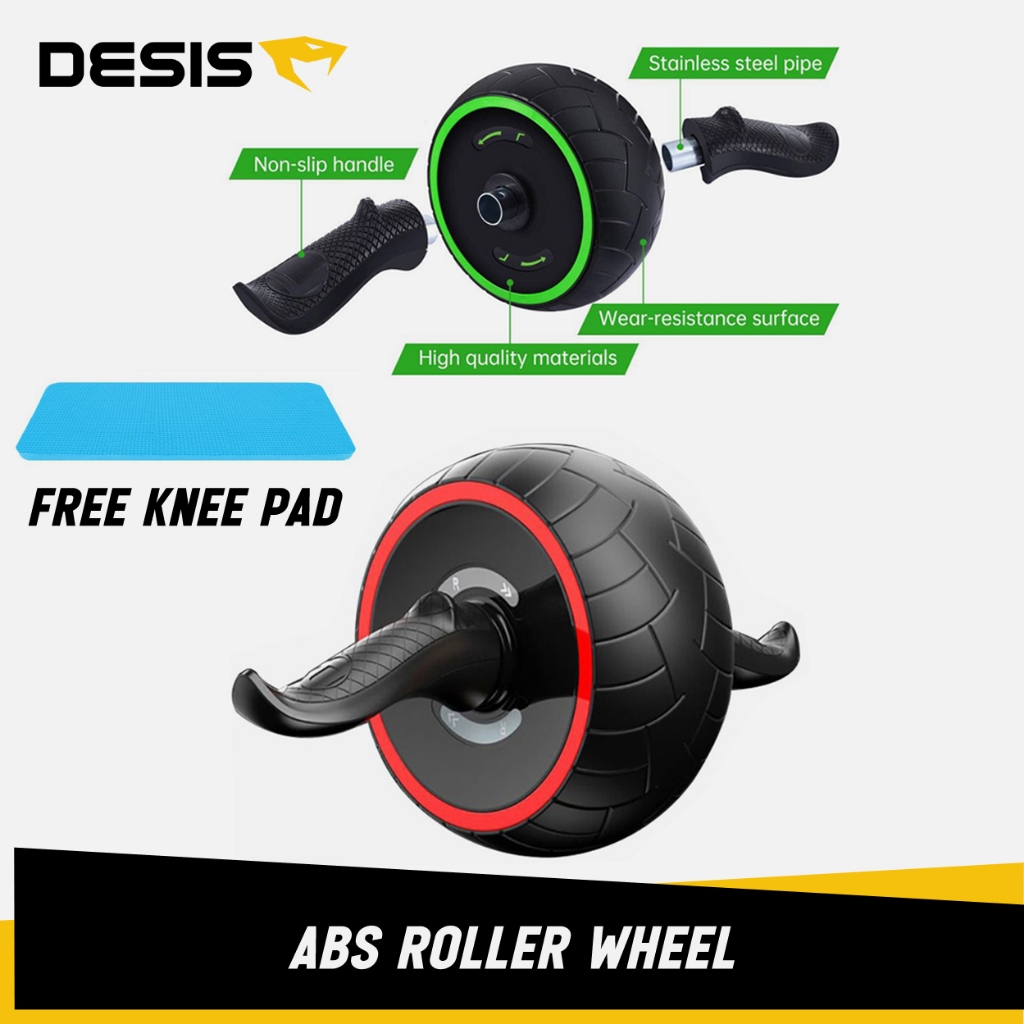 Jual Alat Sit Up Abs Roller Desis Olahraga Perut Gym Fitness Abdominal ...