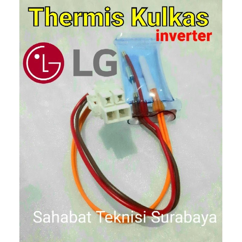 Jual Termis kulkas LG | Sensor Suhu kulkas LG | fuse Thermis kulkas LG ...