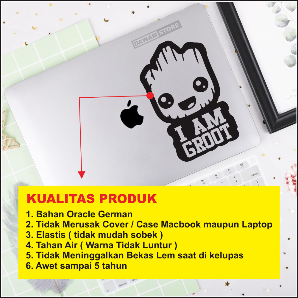 Jual Stiker Macbook Decal Stiker Laptop untuk Asusu Lenovo Acer Hp ...