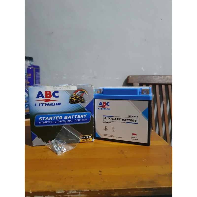Jual aki abc lithium | Shopee Indonesia